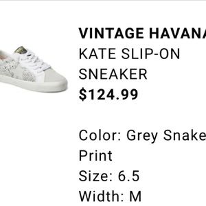 Vintage Havana | Shoes | Vintage Havana Sneakers | Poshmark